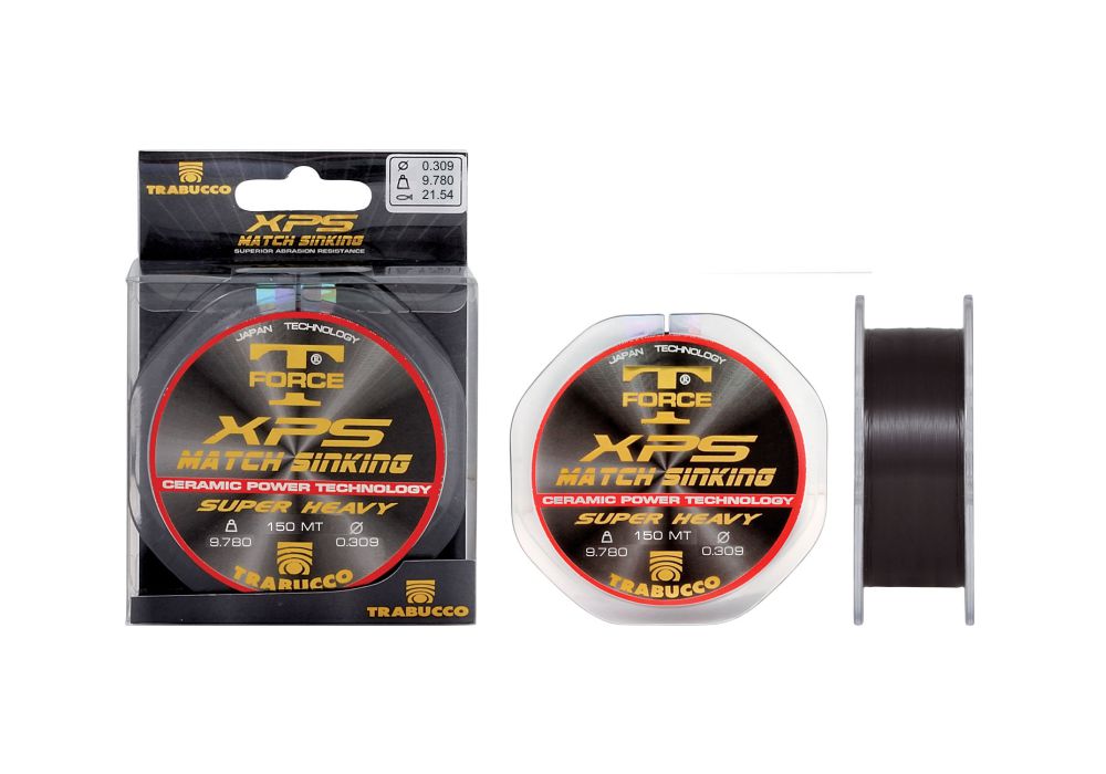 Леска Trabucco T-Force XPS Match Sinking 0.309mm 9.78kg 150m Glossy ...